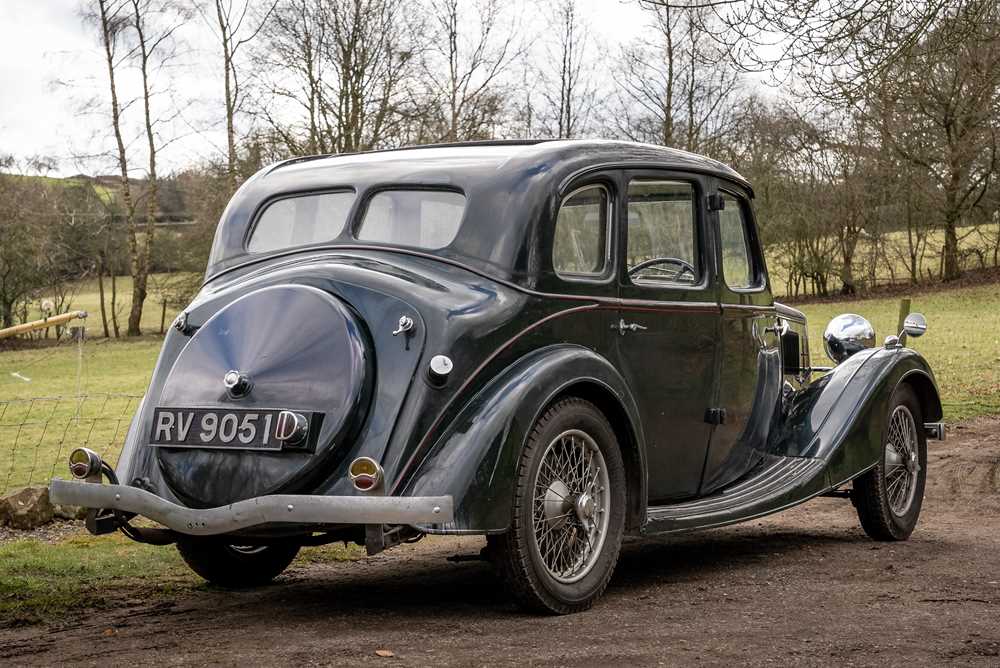 Lot 65 - 1936 Riley 15/6 Adelphi Saloon