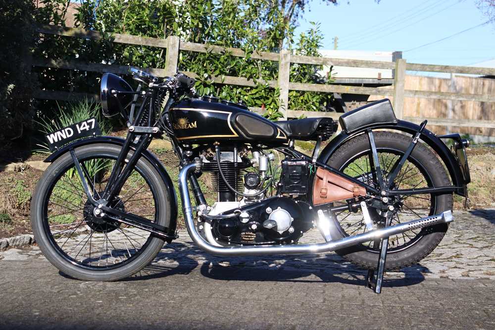 Lot 359 - 1935 Sunbeam 95L