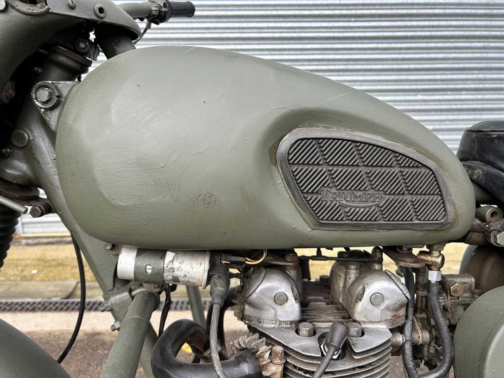 Lot 412 - 1966 Triumph 3TA (Ex-Dutch Army)