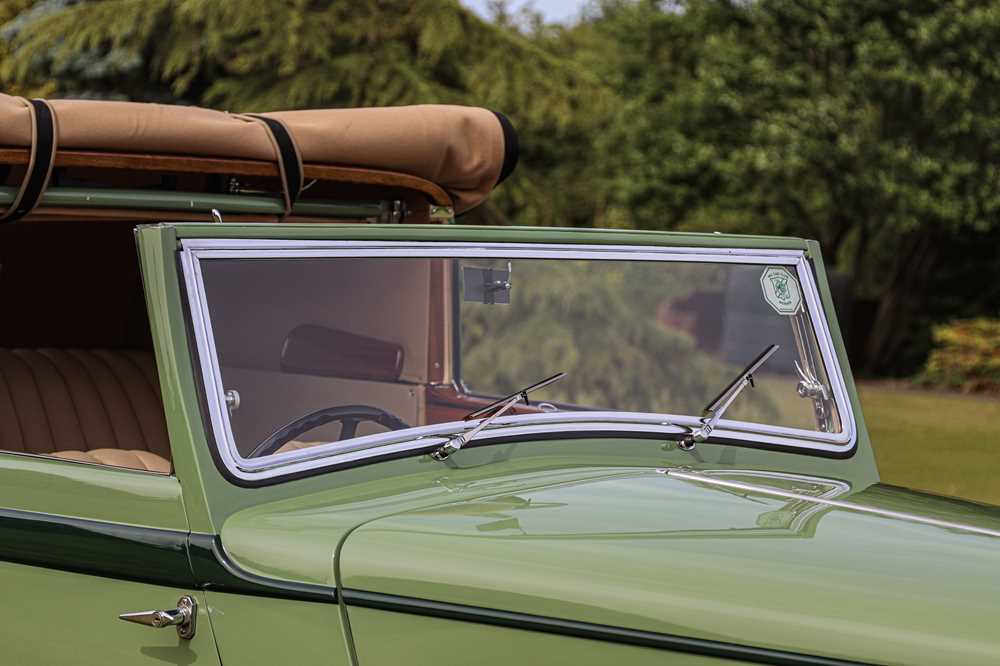 Lot 55 - 1937 MG SA Tickford Drophead Coupé